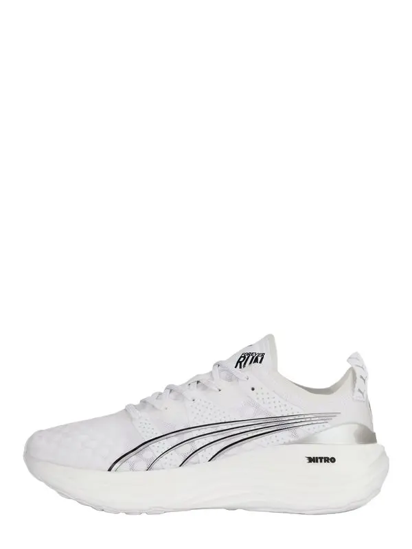 PUMA Foreverrun Nitro Athletic Sneakers - White/black