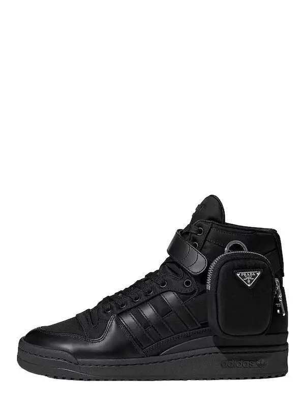 Adidas Prada X Forum High 'core Sneakers - Black