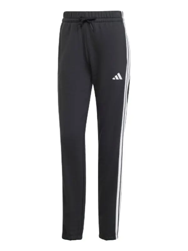 Adidas Essentials 3-stripes French Terry Cuffed Pants - Black/white