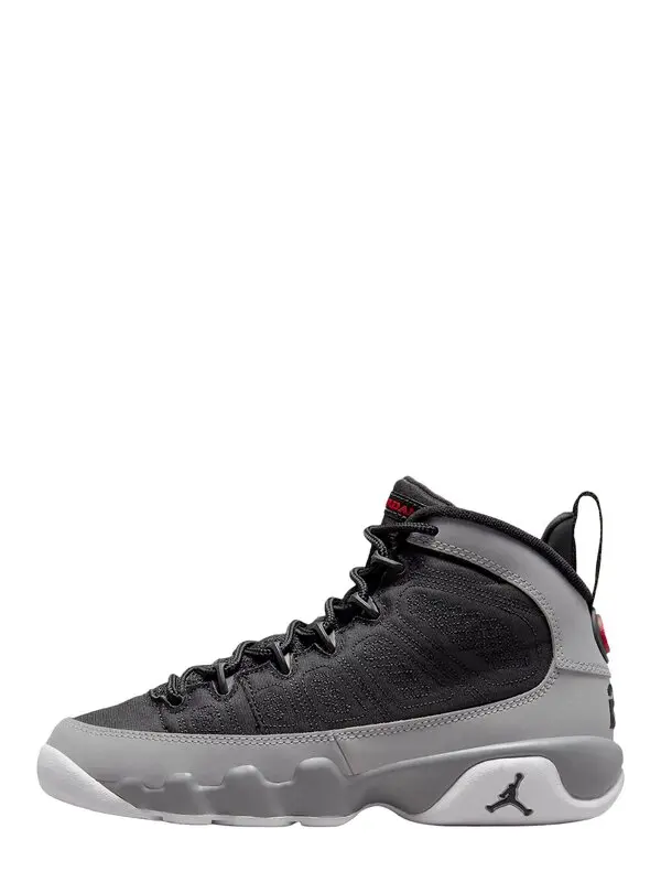 JORDAN 9 Retro High Top Sneakers - Black/grey