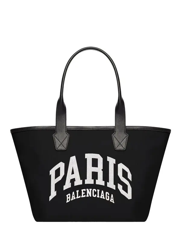 Balenciaga Cities Paris Jumbo Tote Bag - Black