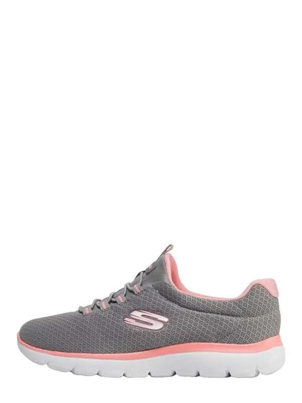 Sketchers Summits Athletic Sneakers - Grey/pink
