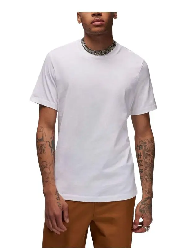 JORDAN Short Sleeve T-shirt Asia Sizing - White