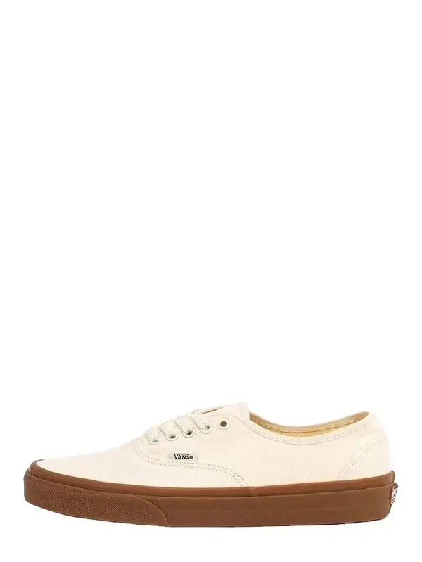 VANS Authentic Gum Sole Sneakers - Whitebrown