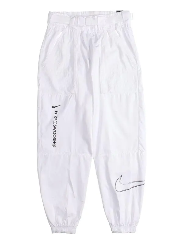 Nike Logo Print Belted Track Pants - Default Color