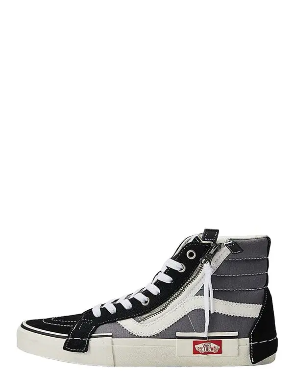 VANS Sk8-hi Reissue Cap High Top Sneakers - Grey/black