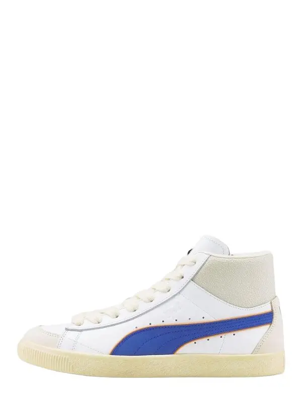 PUMA Clyde X Rhuigi 'white Royal' High Top Sneakers - White/blue