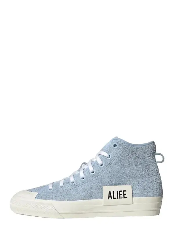 Adidas Alife X Nizza High Top Sneakers - Blue/white