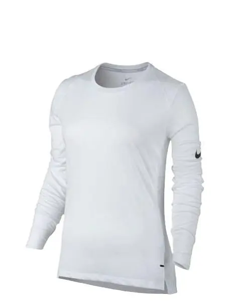 Nike Breathe Long Sleeve Elite Top - Tan