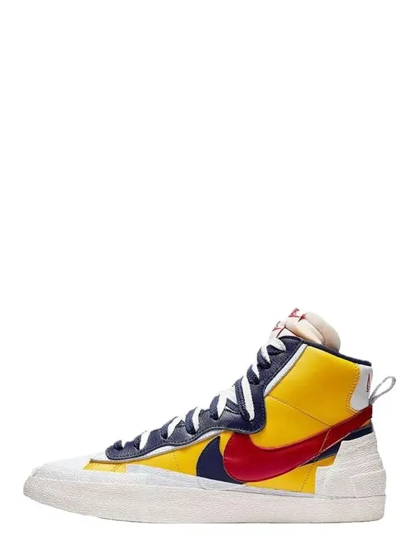 Nike Sacai X Blazer Mid - Yellow/white/red