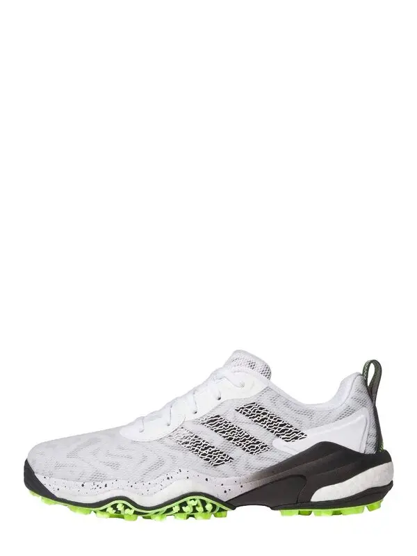 Adidas Codechaos 25 Spikeless Golf Sneakers - Cloud White/core Black/lucid Lemon