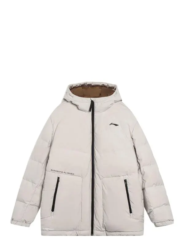 LI-NING Padded Jacket - Light Grey