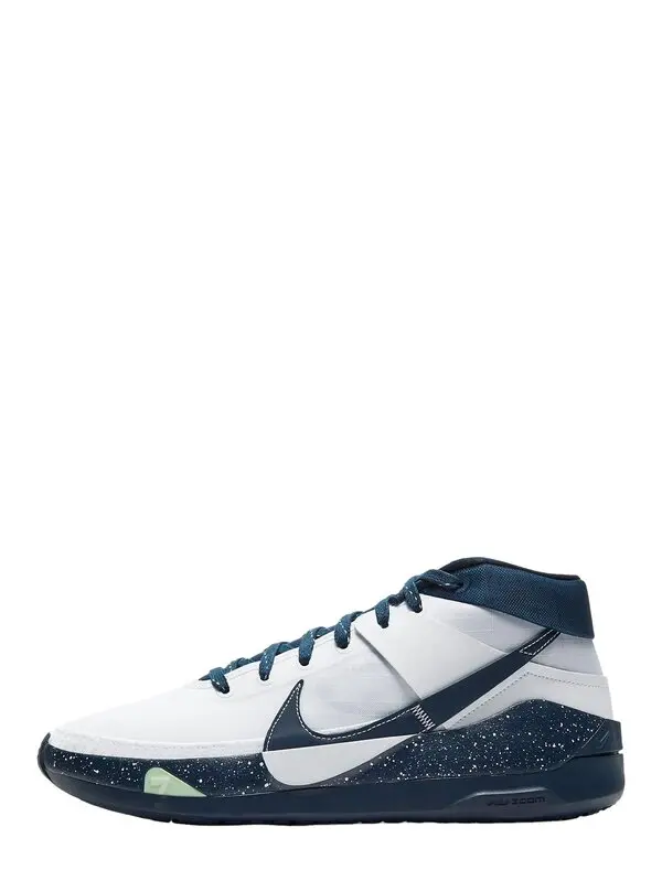 Nike Kd Tb Mid Top Sneakers - White/blue