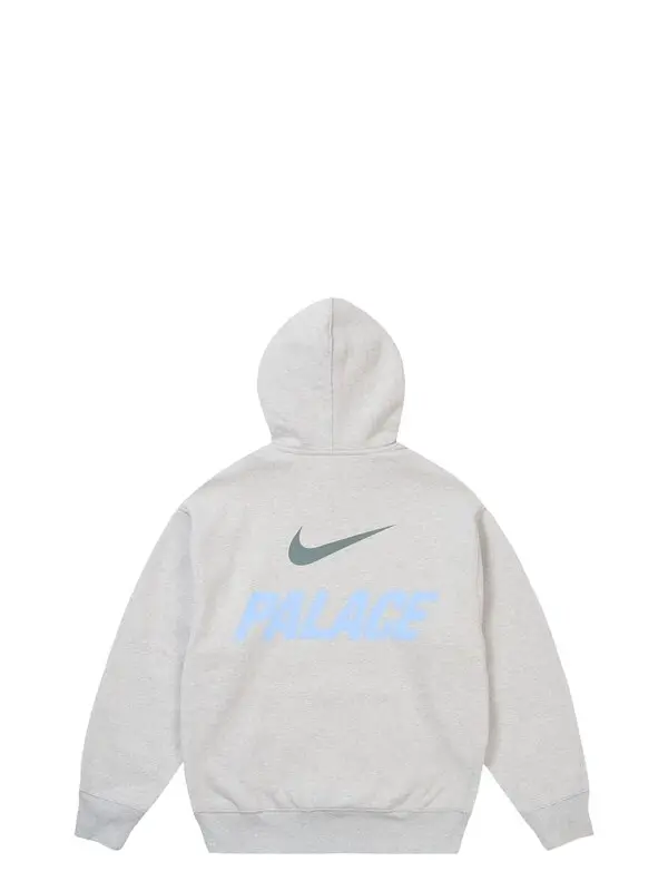 Nike X Palace Font Swoosh Hood - Grey Marl