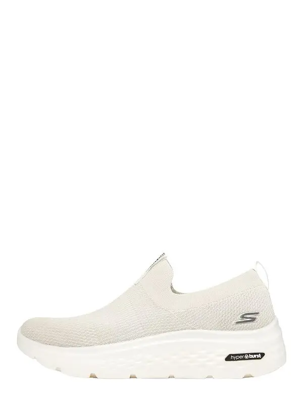 Sketchers Go Walk Hyper Burst Light Slip-on Sneakers - Milky White