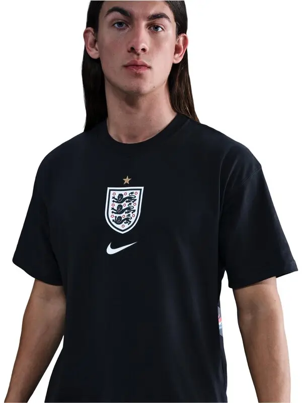 Nike England Premium Goalkeeper T-shirt - Black