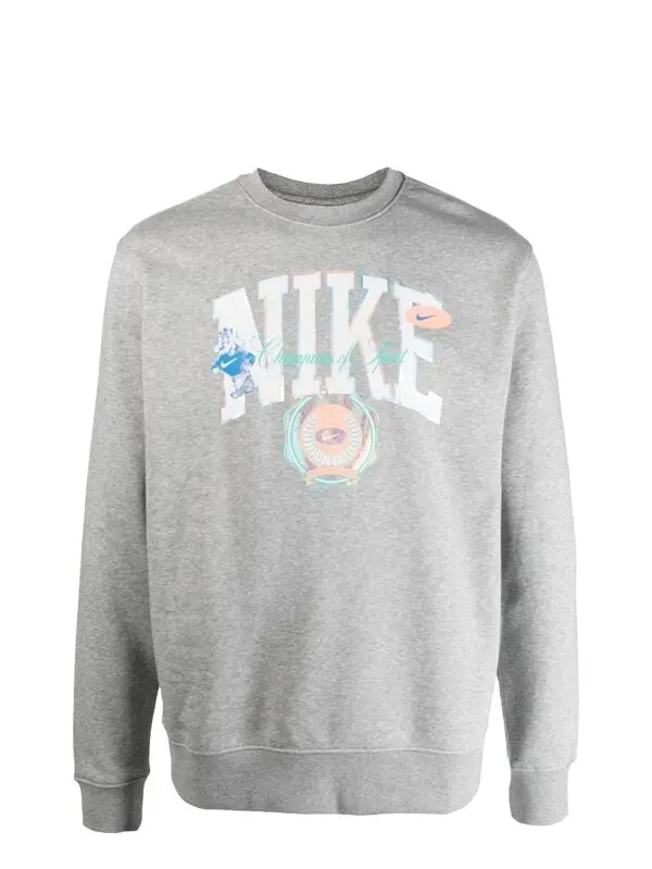Nike Logo Pattern Printing Pullover - Default Colorway