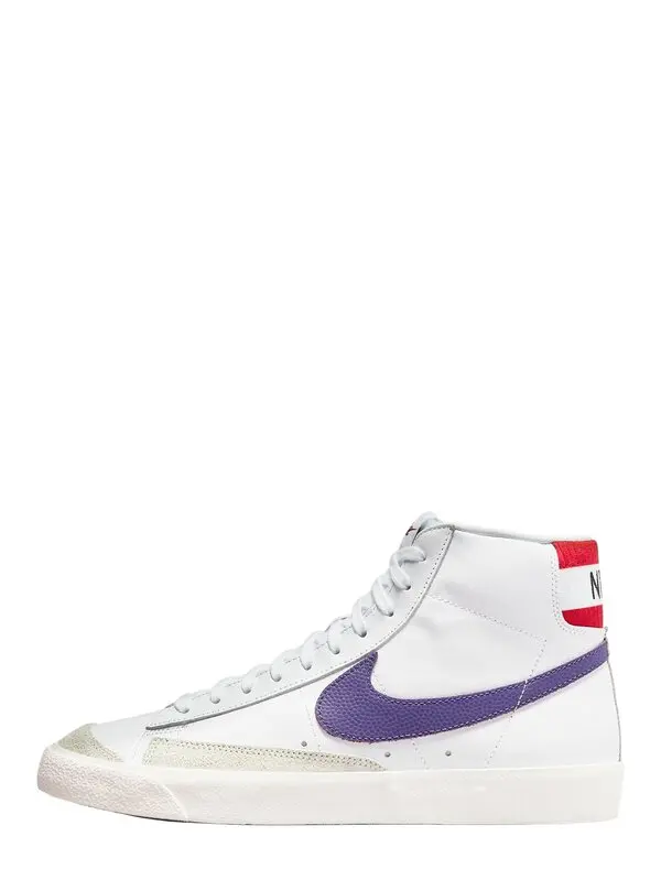 Nike Blazer Mid '77 Vintage Sneakers - White/purple/yellow