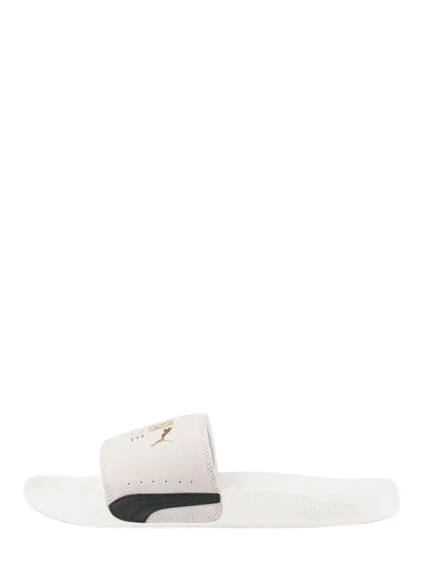 PUMA Lead Cat 2.0 Suede Classic Slide - White