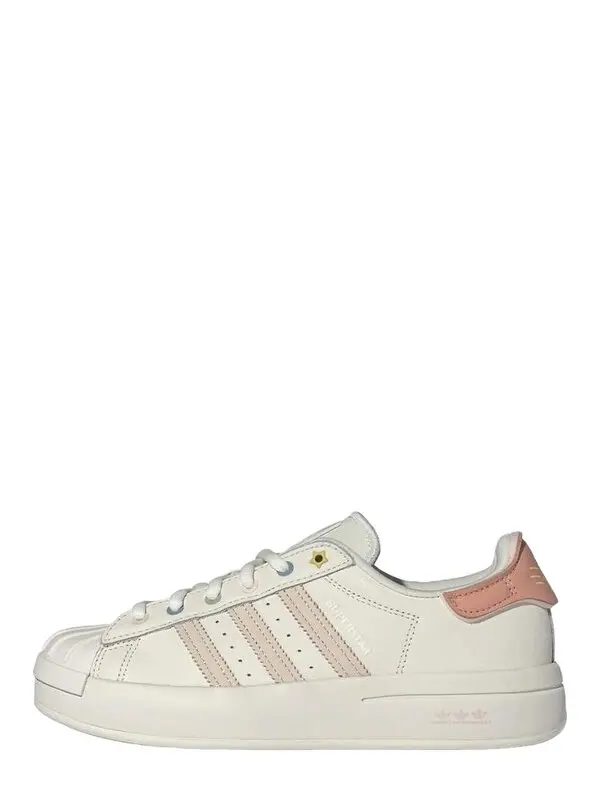 Adidas Superstar Ayoon Low Top Sneakers - White/pink