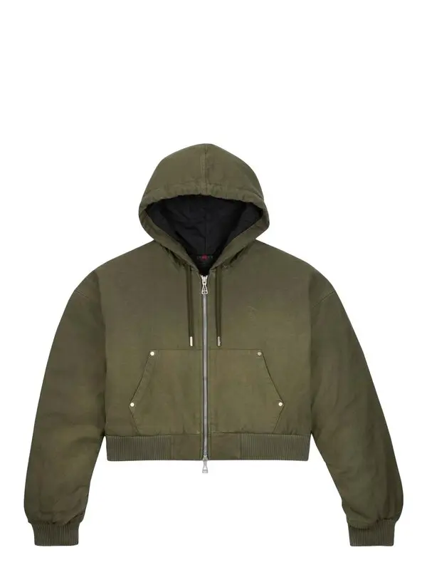 JORDAN X Travis Scott Canvas Zip-up Jacket - Cargo Khaki