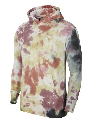 Nike Tie-dye Loose Fit Hoodie - Colorblock