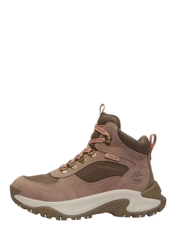 Timberland Mid Lace Up Hiking Boots - Taupe