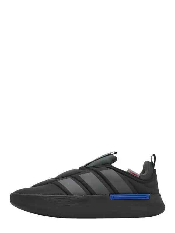 Adidas Adipuff Padded Slip-on - Black Carbon/bright Royal