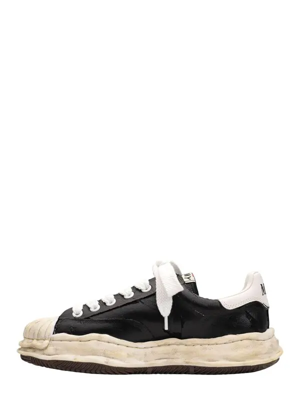 Mihara Yasuhiro Blakey Og Sole Film Attached Canvas Low - Black