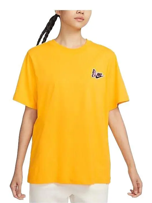 Nike Butterfly Graphic T-shirt - Yellow/black