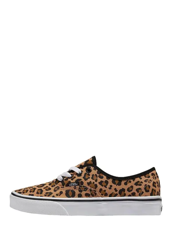 VANS Authentic Animalier Leopard Print Sneakers - Black/brown