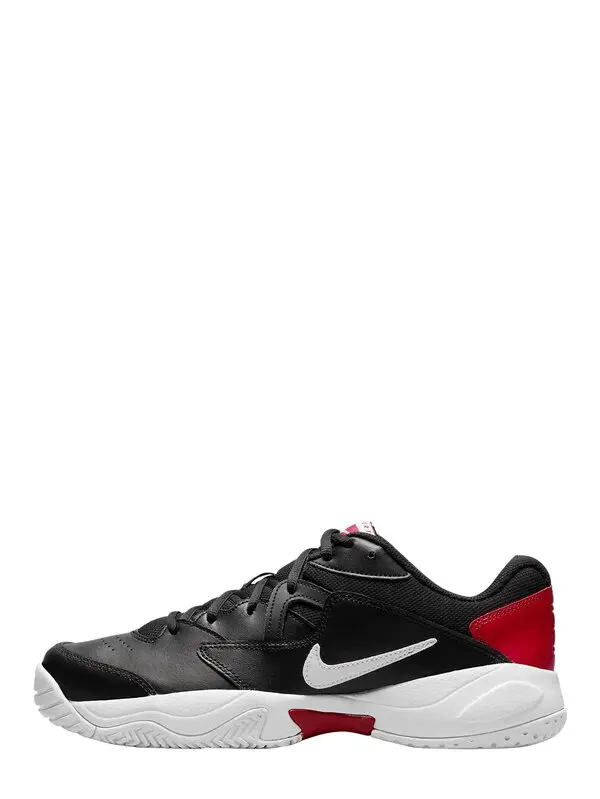 Nike Court Lite 2 Low Top Sneakers - Black/red