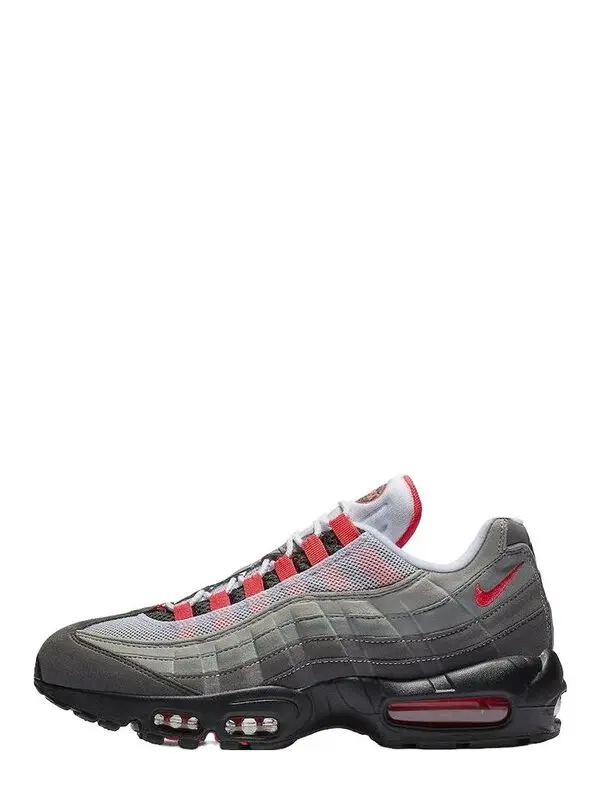 Nike Max 95 Og "solar Red" Sneakers - Black/orange