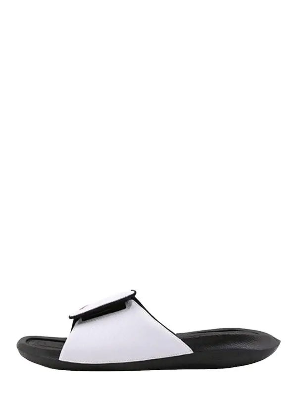 JORDAN Air Hydro 6 Slide - White/gym Red/black