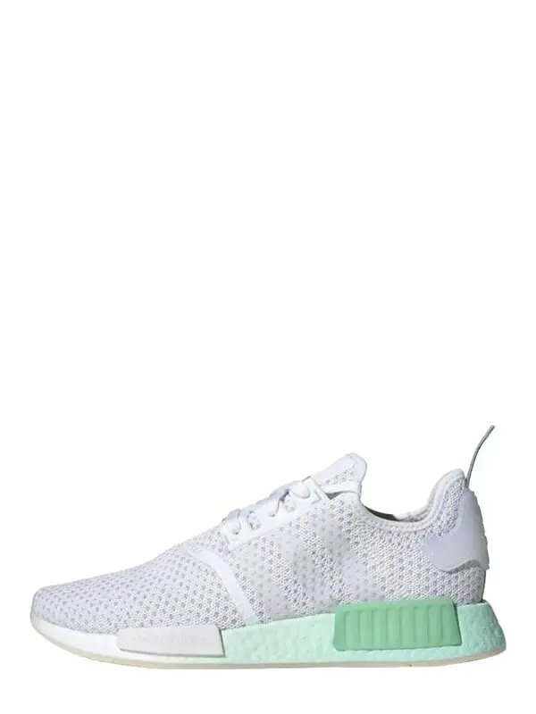 Adidas Nmd_r1 Knit Athletic Sneakers - White