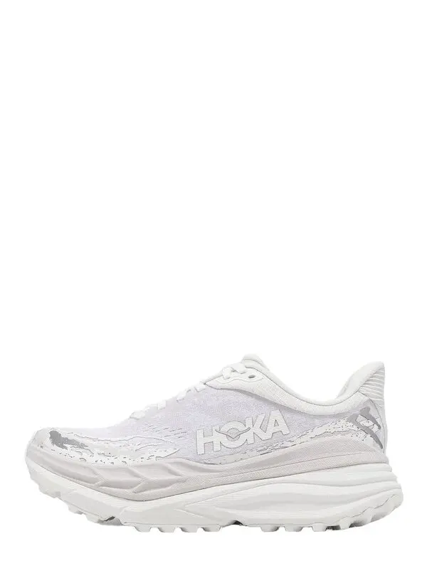 Hoka One One Stinson Athletic Sneakers - White/white