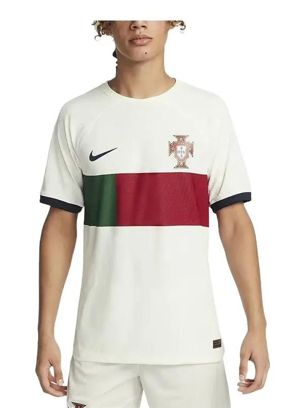 Nike Portugal 2022/23 Match Away Dri-fit Adv Football Shirt - Sail/obsidian