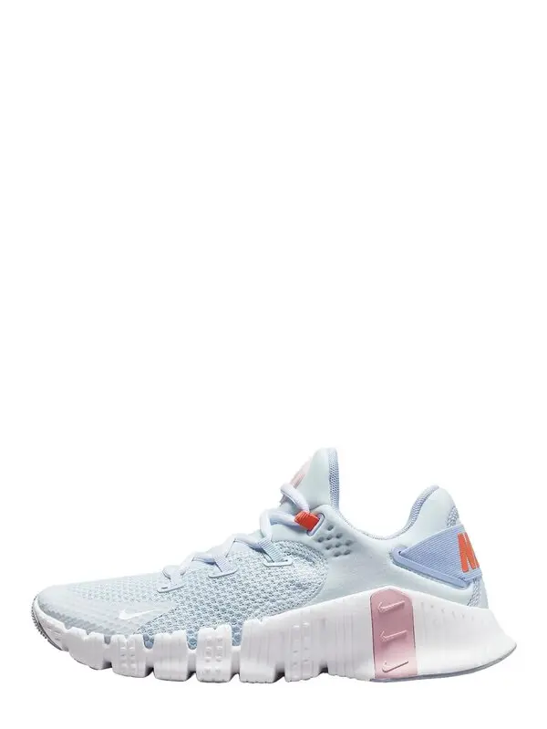 Nike Free Metcon 4 Training Shoes - Light Blue/white/red