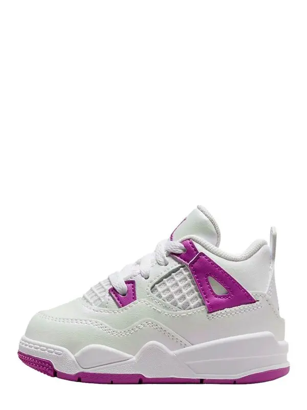 JORDAN 4 Retro Td "hyper Violet - White/hyper Violet