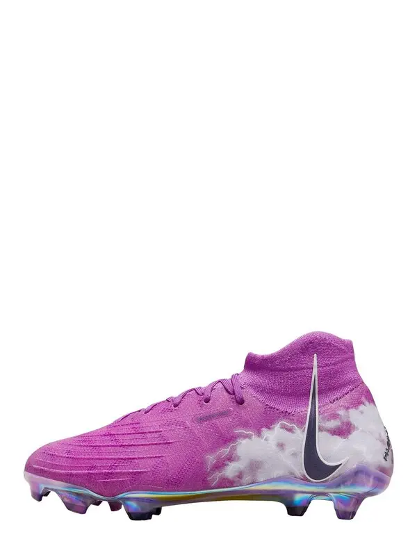 Nike Phantom Luna Elite Se Fg "thunder Pack" Soccer Cleats - Fuchsia Dream/barely Grape