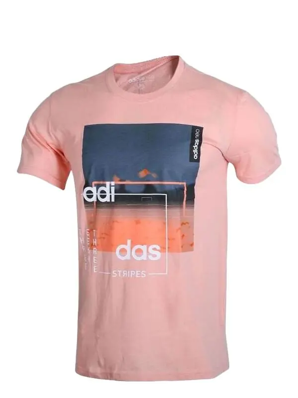 Adidas Neo Cs Fld T-shirts - Pink