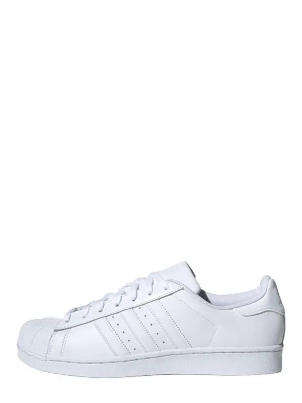 Adidas Superstar Low Top Lace Up Sneakers - Ftwwht/ftwwht/ftwwht