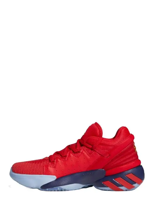 Adidas Marvel X D.o.n. Issue #2 Gca 'scarlet Team Navy' Sneakers - Red/blue