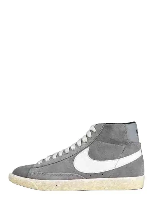Nike Blazer High Top Sneakers - Grey/white