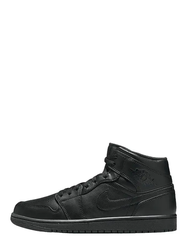 JORDAN 1 Mid "triple " Sneakers - Black
