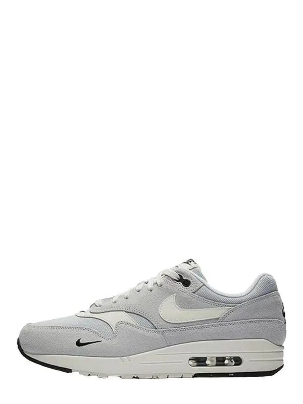 Nike Max 1 "pure Platinum" Athletic Sneakers - Black/white/grey