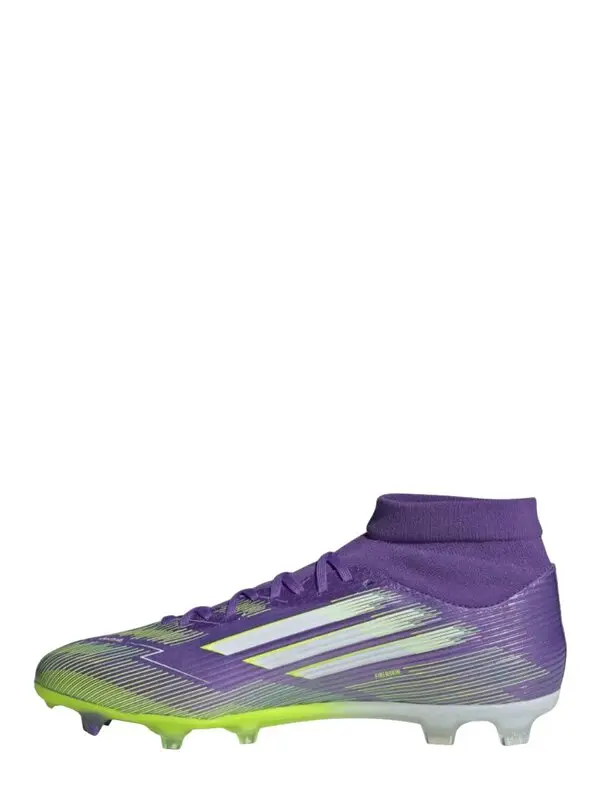 Adidas F50 League Mid-cut Fg/mg - Purple Rush/cloud White/lucid Lemon