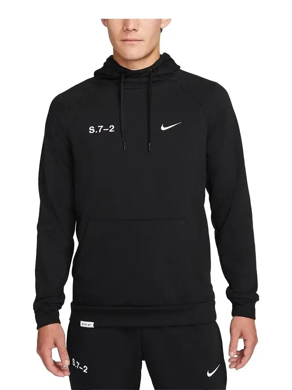 Nike Dri-fit Studio '72 Pullover Hooded Jacket - Black