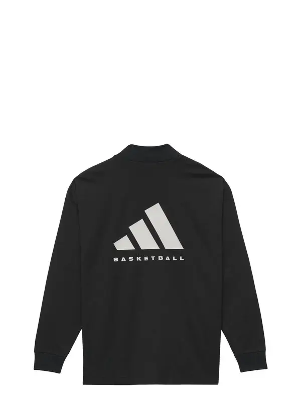 Adidas Basketball Long Sleeve T-shirt - Black/talc
