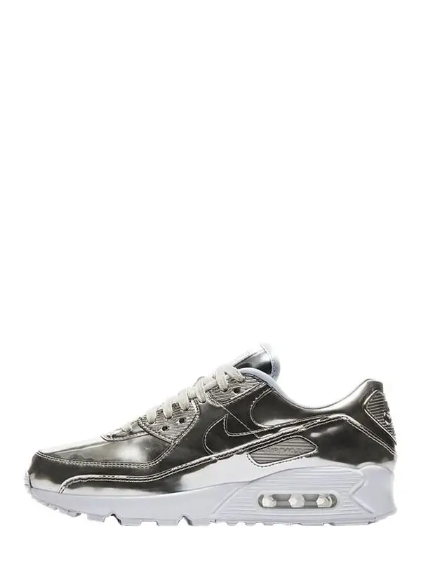 Nike Max 90 "metallic Pack Chrome" Sneakers - Silver